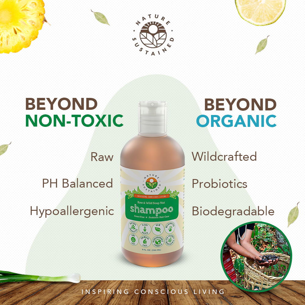 Natural Shampoo: Organic, Vegan, Sulphite Free Hair Care – Nature Sustained