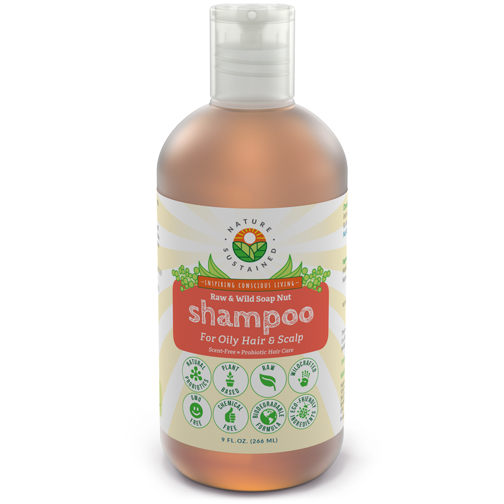 Natural Soapnut Shampoo - Organic, Raw, Wildcrafted, Probiotic, Vegan ...