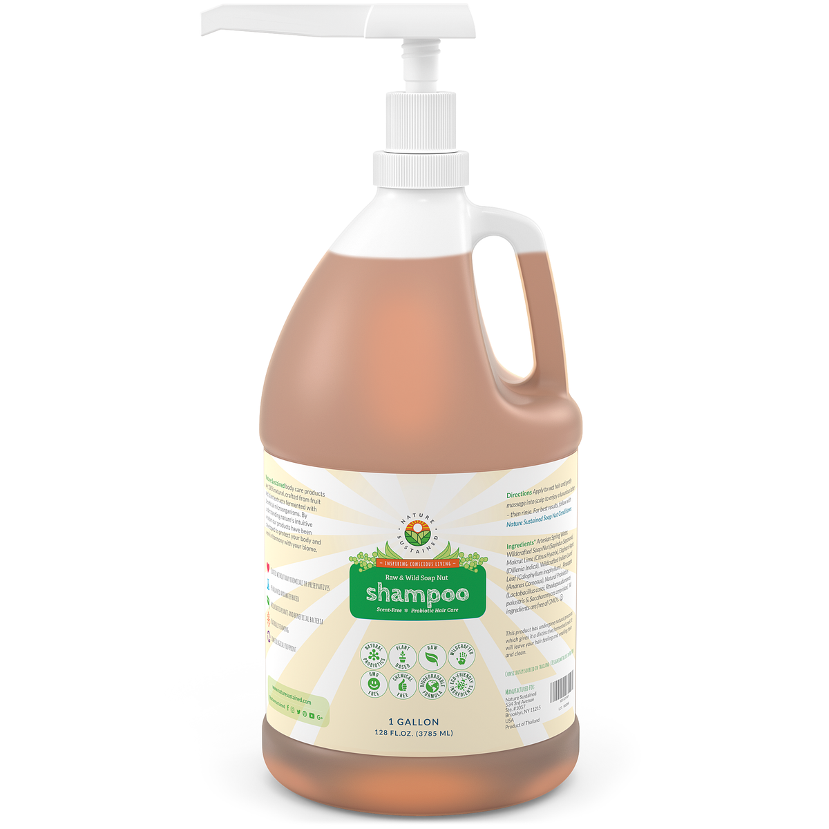 Natural Shampoo: Organic, Vegan, Sulphite Free Hair Care – Nature Sustained